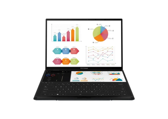 ASUS Zenbook 14 DUO OLED UX8406MA-QL056W (14 inča FHD, Ultra 7 155H, 16GB, SSD 1TB, Win11 Home ...