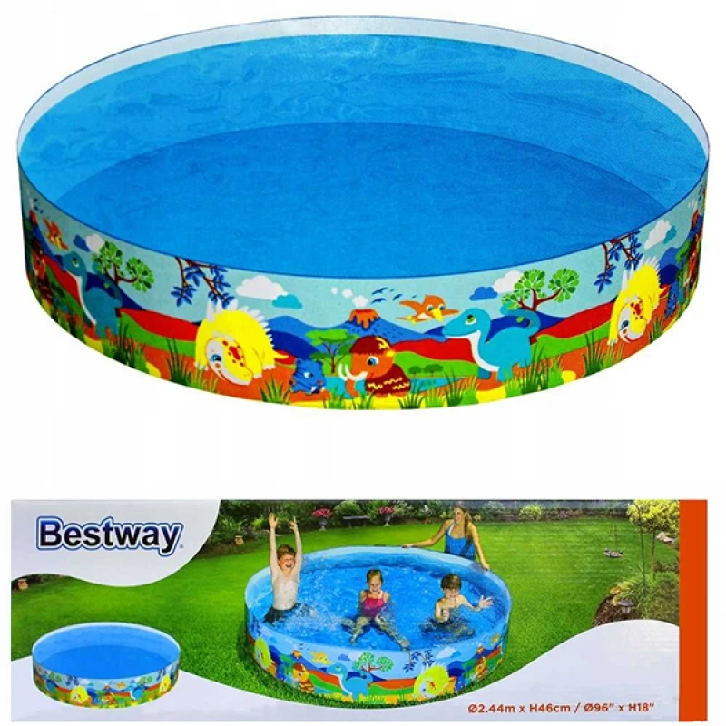 Bazen za decu Dinosaurus 244x46cm 55001 | Jakov.RS