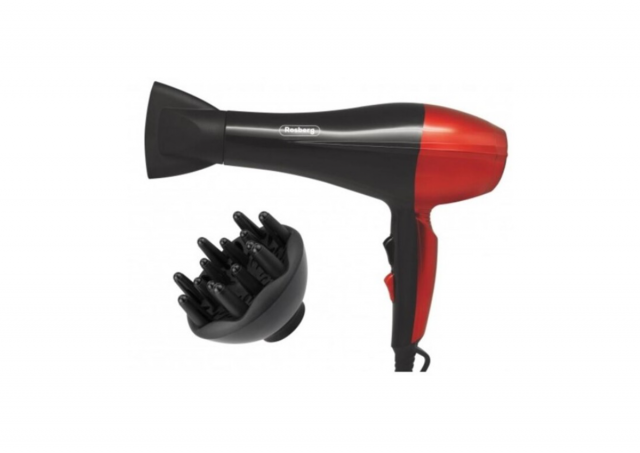 Fen za kosu R51100FD 2000W Crno-Crveni Difuzor | Jakov.RS - Odlična Ponuda