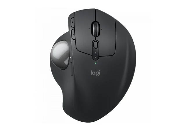LOGITECH MX Ergo S Advanced Wireless Trackball - GRAPHITE - 2.4GHZ/BT - EMEA28-935 - EMEA ...