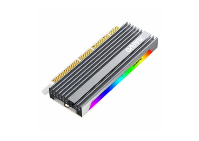 MAIWO Adapter M.2 NVMe na PCI-Express RGB Alu heatsink, KT058 | Jakov.RS - Odlična ponuda