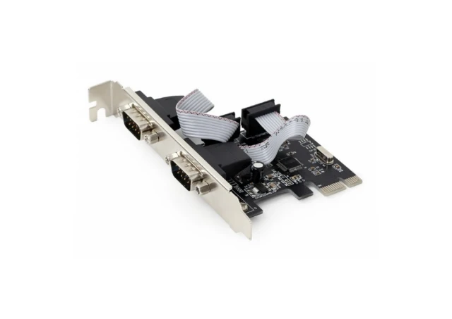 Gembird Serial Port x2 PCI-Express add-on card, with low-profile bracket | Jakov.RS - Odlična ponuda