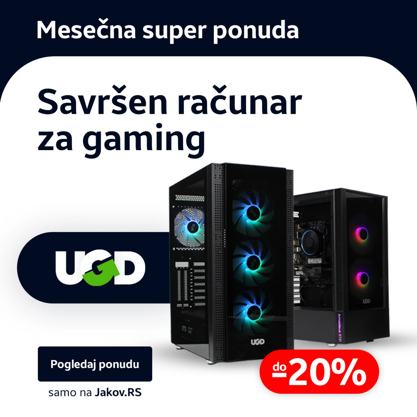 UGD Gaming računari - AKCIJA | Jakov.RS