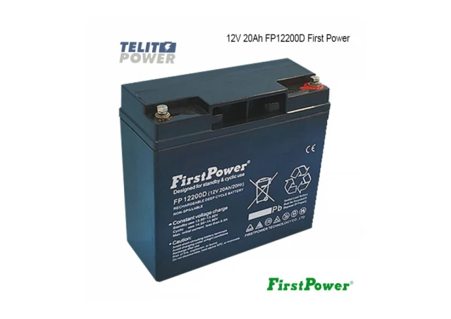 12V 20Ah FP12200D FIRSTPOWER terminal T3 - Cena, Specifikacije i Akcija ...