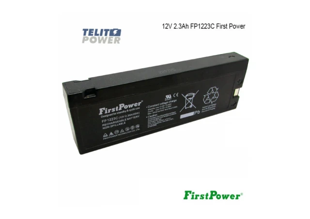 12V 2.3Ah FP1223C FIRSTPOWER terminal Tab - Cena, Specifikacije i ...