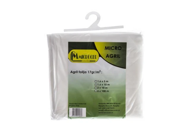 Agril folija 2,0x10m | Samo 390 RSD!