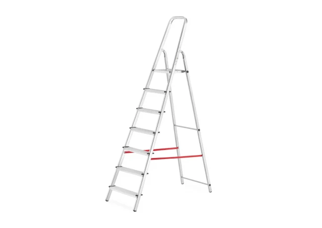 Aluminijumske Merdevine 1x7 150Kg - Cena, Specifikacije i Akcija | Jakov.RS