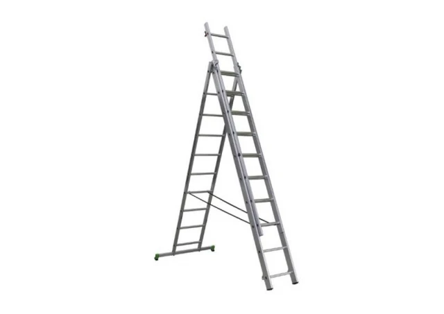 Aluminijumske merdevine 3x10 trodelne Microcer - Cena, Specifikacije i ...