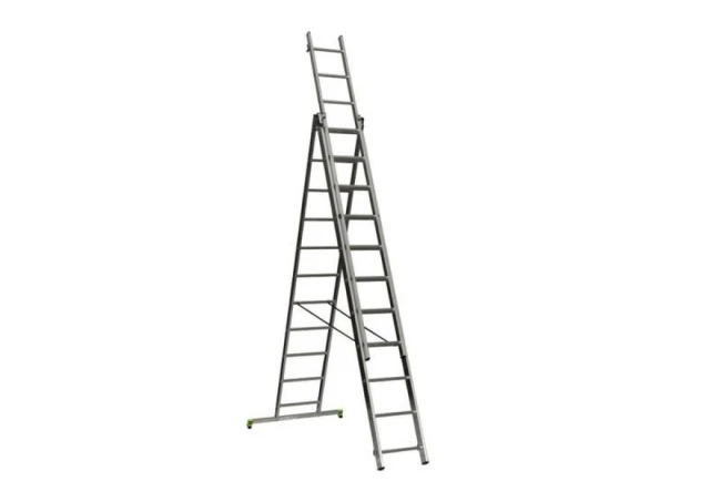 Aluminijumske merdevine 3x11 trodelne Microcer - Cena, Specifikacije i ...