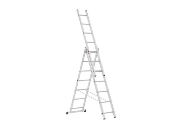 Aluminijumske merdevine 3x7 trodelne Microcer - Cena, Specifikacije i ...