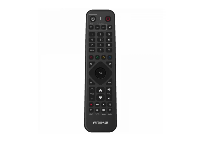Amiko Daljinski upravljač za Amiko A4/A5/A6/A9 IP Box - Android IR/TV ...