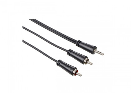 HAMA Audio Kabl 3.5mm (muški) na 2x činč (muški), 3m | Samo 290 RSD!