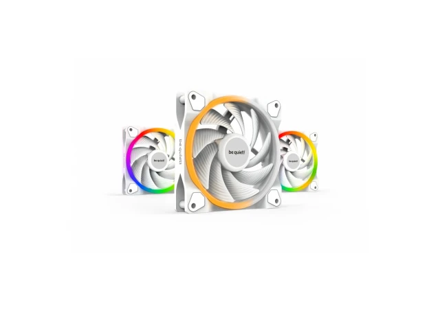be quiet! BL101 LIGHT WINGS 120mm PWM high-speed, White, Triple Pack ...