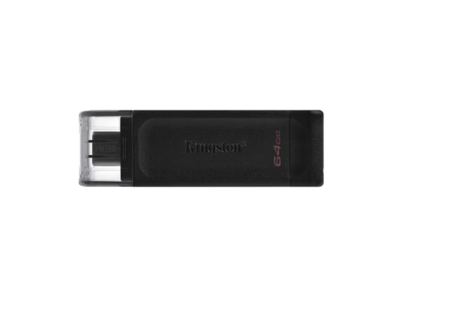 FLASH DRIVE 64GB USB 3.2 Kingston DataTraveler 70 black DT70/64GB ...