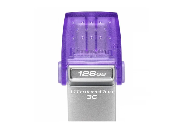 Kingston DTDUO3CG3/128GB 128GB USB Flash Drive, 2-in-1 USB 3.2 Gen.1 ...