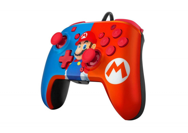 Nintendo Switch Faceoff Deluxe Controller + Audio - Mario - Cena ...