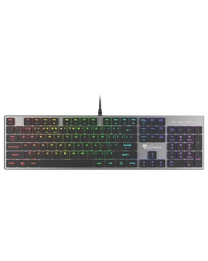 Genesis Thor 420 RGB Gaming Keyboard Mechanical Backlight Slim ...