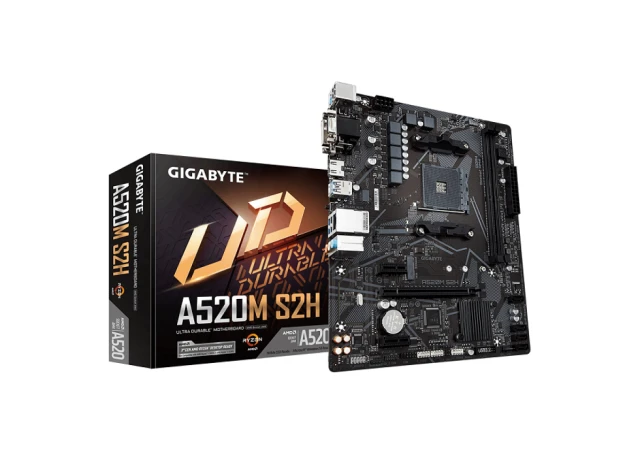 Gigabyte AMD A520 Ultra Durable Motherboard with Pure Digital VRM ...