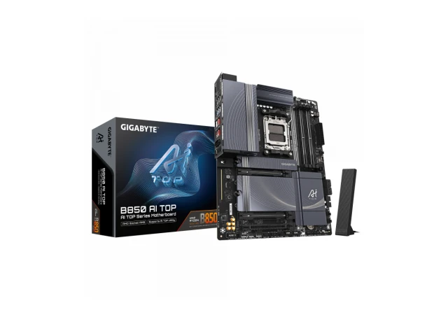 Gigabyte B850 AI TOP AM5, AMD B850 Chipset, 4x DDR5 DIMM DDR5 OC up to ...
