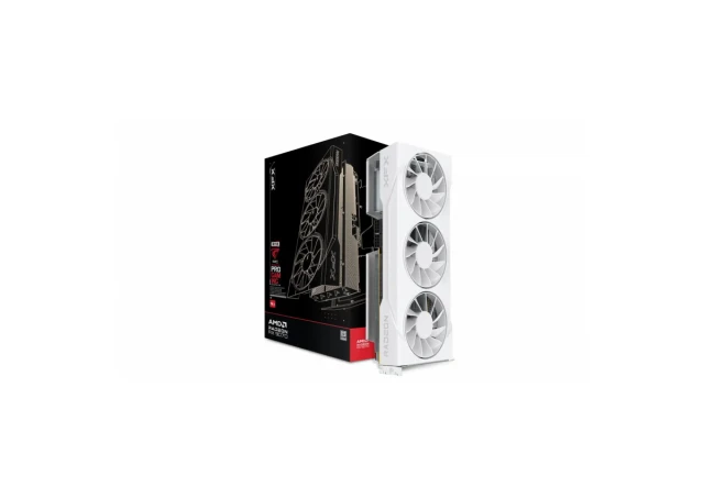Graficka karta XFX Swift AMD Radeon RX-9070 OC Triple fan White GDDR6 ...