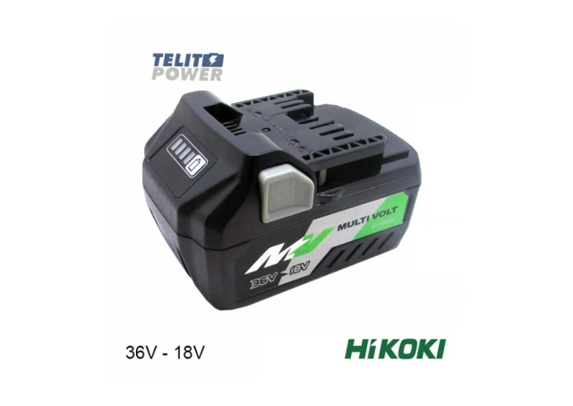 HIKOKI Li-Ion 36V-2.5Ah / 18V - 5.0Ah BSL36A18 MULTI VOLT baterija ...