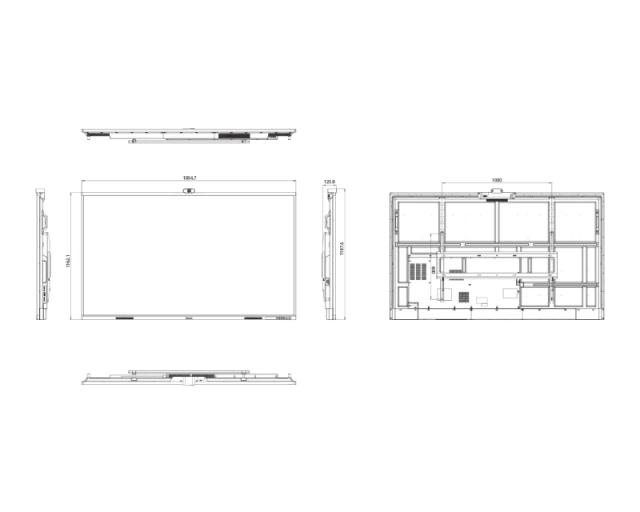 HISENSE 86 inča 86WM6FE 4K UHD LED 400 nita Interactive Display sa ...