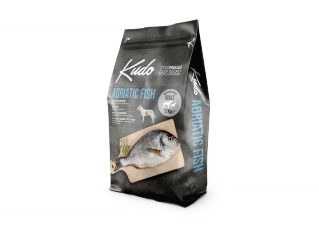 Kudo Hrana za pse Kudo ADRIATIC FISH - MEDIUM & MAXI ADULT, 12 kg, 144 ...