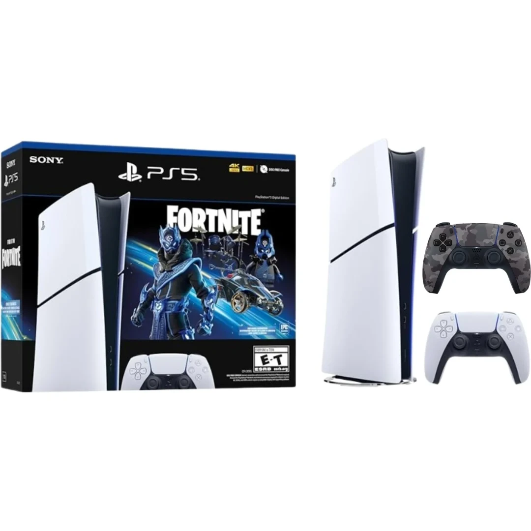 Konzola PlayStation 5 - 1TB Slim - Digital Edition + PS5 Fortnite ...