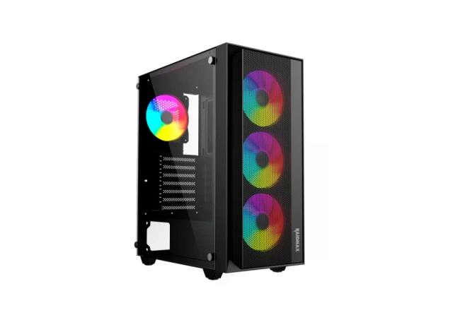 Kuciste Raidmax Vector 100 Black 4 x RGB fan/Window/No-PSU - Cena ...