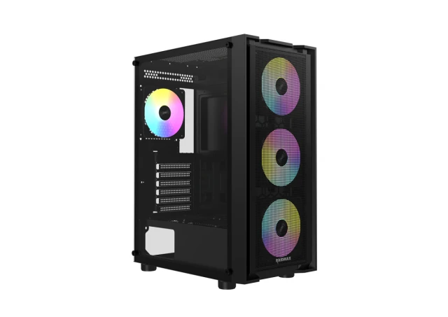 Kuciste Raidmax Vector 216 Black 4 x RGB fan/Window/V216TBF | Jakov.RS ...