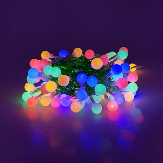 Lampice za jelku sa 200 višebojnih LED dioda 20m ML-C20112 | Jakov.RS