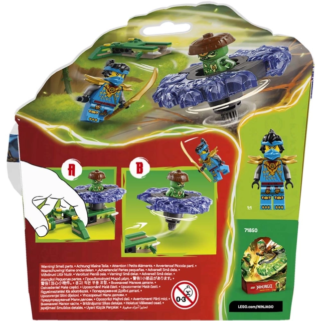 LEGO NINJAGO Nia protiv čudovišnog spinera za mutacije | Jakov.RS