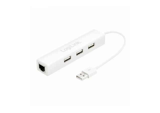Logilink HUB USB 2.0, 3 port, 1 LAN, mrežni adapter | Jakov.RS ...