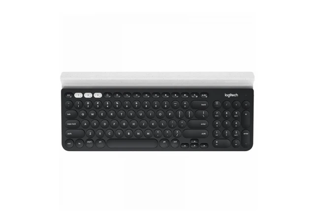 LOGITECH K780 Multi-Device Wireless Keyboard - DARK GREY/SPECKLED WHITE ...
