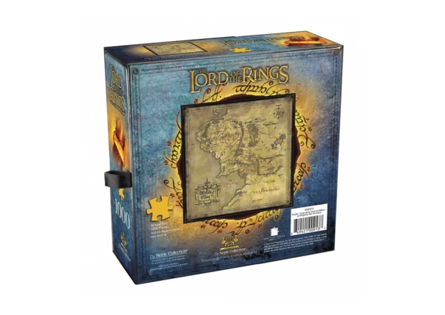 Lord Of The Rings - Middle-Earth Map Puzzle (1000 pc) - Cena ...