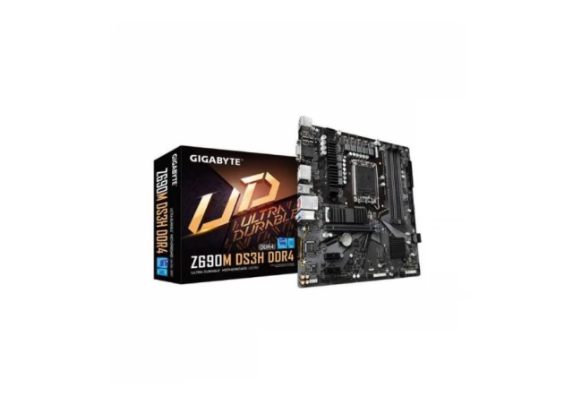 LGA1700, Intel Z690 Chipset, DDR4, 4 DIMMs, Supports 12th Gen Intel ...