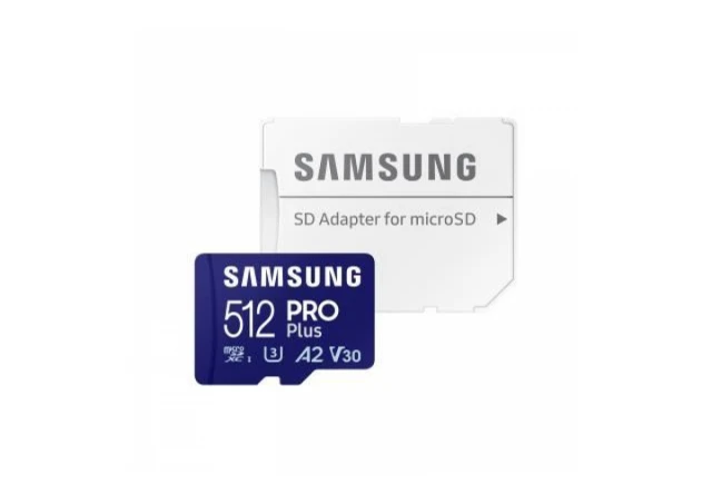 Memorijska kartica SD micro SAM PRO Plus 512GB + Adapter MB-MD512SA/EU ...