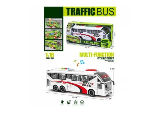 MERX IGRAČKA ŠKOLSKI AUTOBUS SA SVETLOM I ZVUKOM | Samo 1830 RSD!