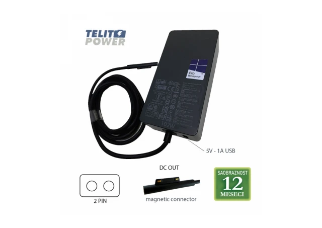 MICROSOFT 15V-6.33A ( magnetic ) ADU-00001 LAPTOP ADAPTER - Cena ...