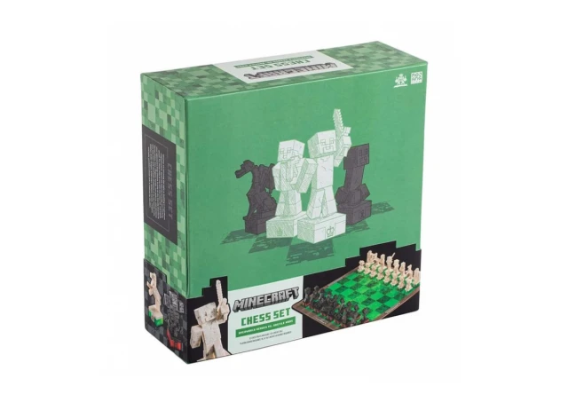 Minecraft - Overworld Heroes VS. Hostile Mobs Chess Set - Cena ...