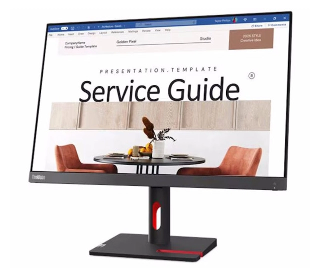 Monitor LENOVO ThinkVision S24i-30 23.8inc/IPOS/1920x1080/100Hz/4ms/2x ...