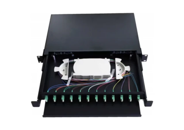 Optički patch panel ExeLink sa 12 konektora SC/APC za rek orman - Cena ...