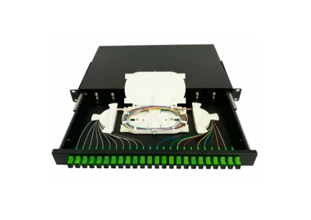 Optički patch panel ExeLink sa conectora 24 SC/APC za rek orman - Cena ...