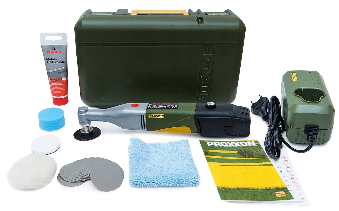 POLIRKA UGAONA AKUMULATORSKA WP/A - 10,8V PROXXON P29820 - Cena ...