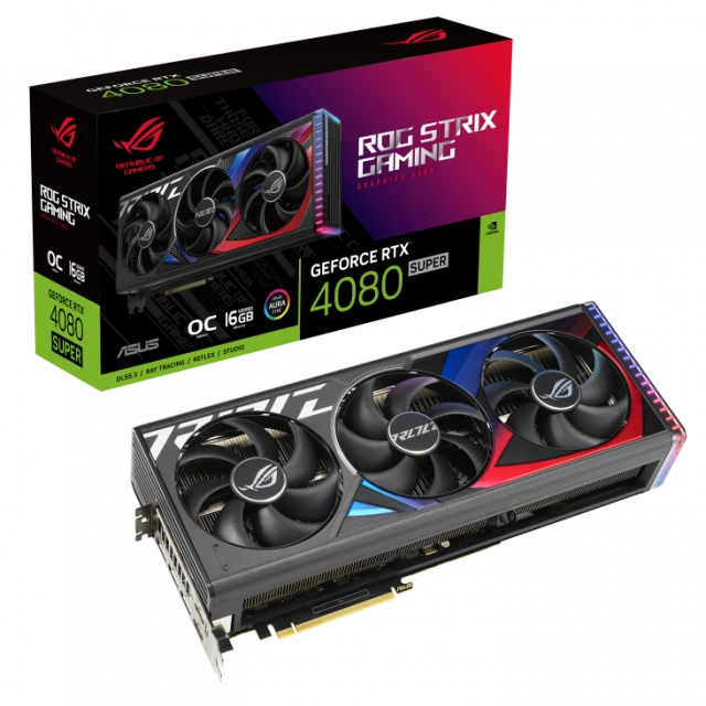 SVGA PCIE ASUS ROG-STRIX-RTX4080S-O16G-GAMING 16GB GDDR6X 256bit | PCI ...
