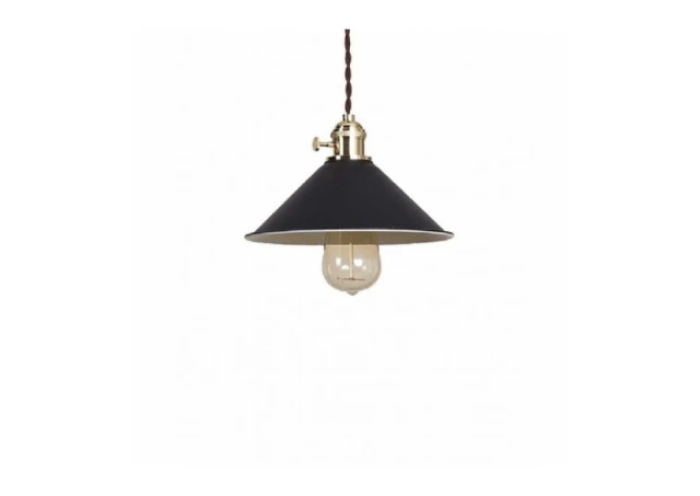 RUSTIK 128 VISILICA 1*E27 BLACK | Jakov.RS