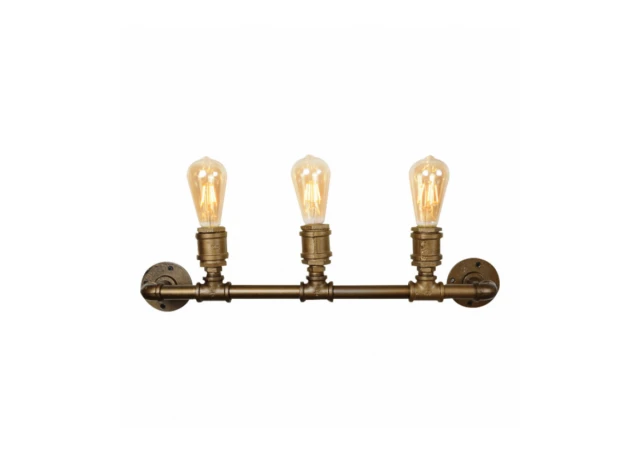 RUSTIK 35 ZIDNA LAMPA W0095-3 3*E27 cupreous - Cena, Specifikacije i ...