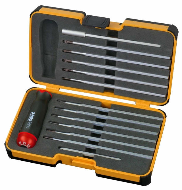 Set Felo Nm-Box sa moment šrafciger 3,0-5,4 Nm i nastavci SL/PH/PZ/TX ...