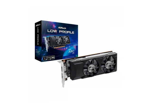 SVGA Intel Arc A380 Asrock LP 6GB GDDR6, A380 LP 6G/90-GA46ZZ-00UANF ...