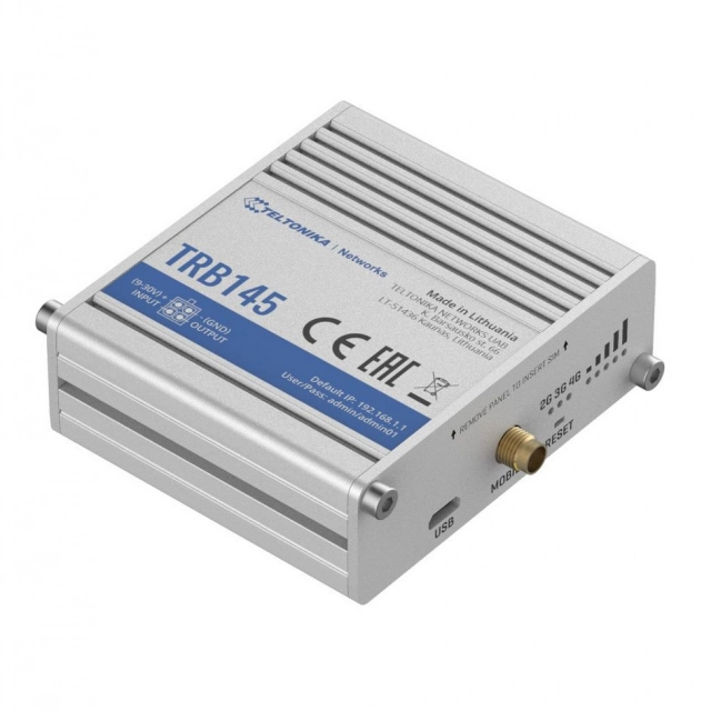 Teltonika TRB145 LTE Cat 1 RS485 Gateway - Cena, Specifikacije i Akcija ...
